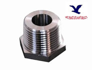 Best Steel CNC Thread Cutting with Chrome Plating / Zinc plating for Fitting Parts